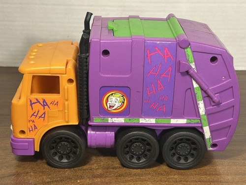 Imaginext DC Super Friends Villain Joker Fisher Price Garbage truck ...
