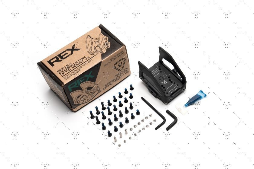 Strike Industries REX 2 Reflex Exoskeleton Shield Rail Picatinny OPTIC ...