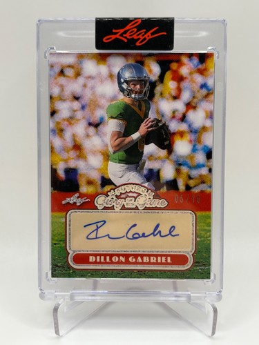 2025 Leaf Glory of the Game Dillon Gabriel Autograph 5/10 - Cleveland ...