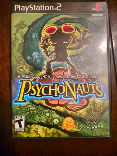 Psychonauts (Sony PlayStation 2 PS2, 2005) CIB Complete w/ Manual ...