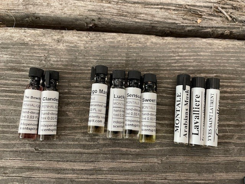 9 Scent Split Niche Perfume Samples | eBay