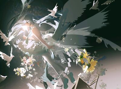 Anime Girls Hatsune Miku Vocaloid Long Hair Gaming Mat Desk 2726 | eBay