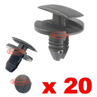PEUGEOT 207 307 308 INNER WHEEL ARCH LINING SPLASH GUARD TRIM CLIPS ...