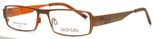 AD LIB AB3100 BR Brown Unisex Rectangle Full Rim Eyeglasses 52-16-140 B ...
