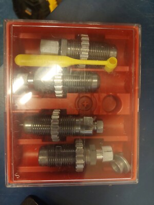 Lee Precision Deluxe Carbide Pistol 4 Die Set 90963 for 9mm Luger ...