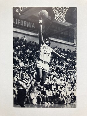 UC Cal Berkeley Basketball Schedule 1976-77 Postcard Size 3.5x5.5 Gene ...