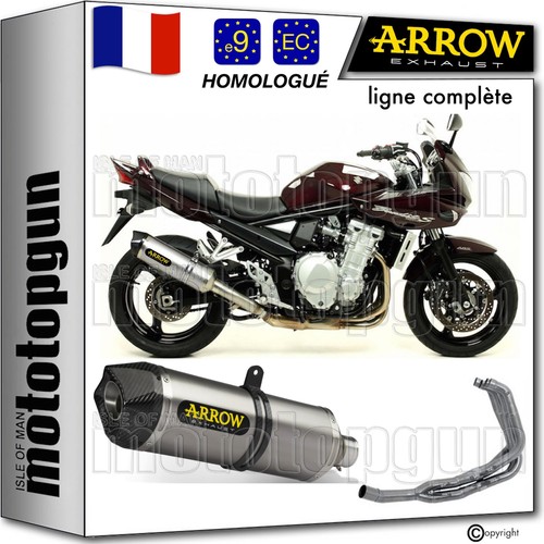 ARROW LIGNE COMPLETE APPROUVE RC RACE-TECH C SUZUKI GSF 1250 BANDIT S ...
