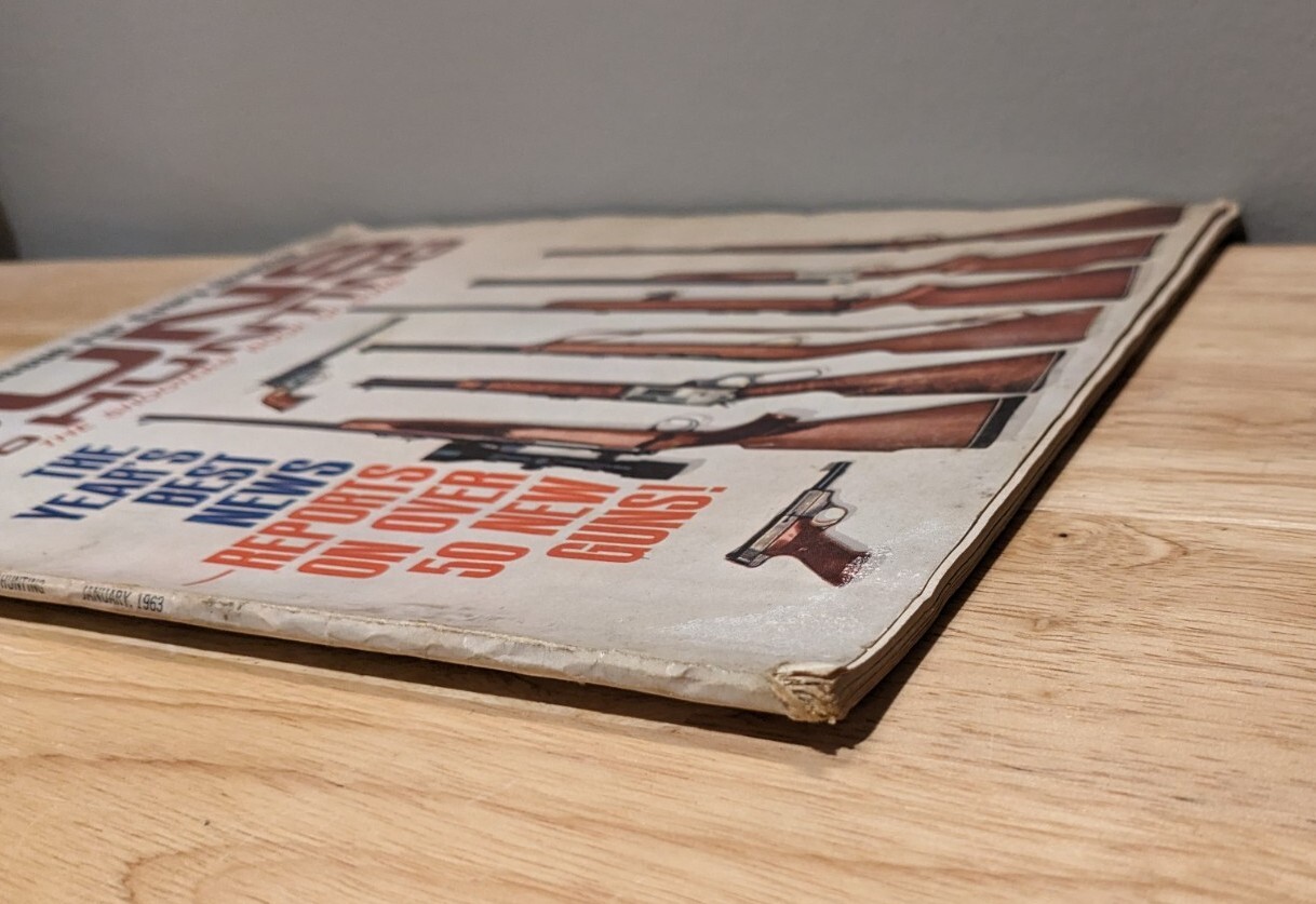 Vintage Guns and Hunting Magazine January 1963 The Shooters Book of ...