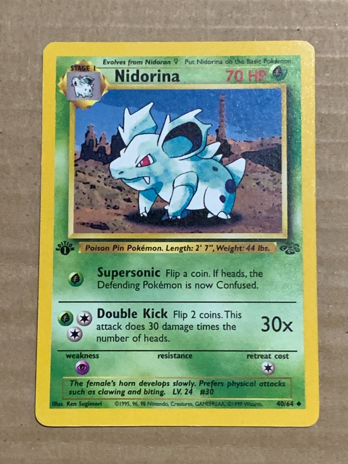Nidorina Card