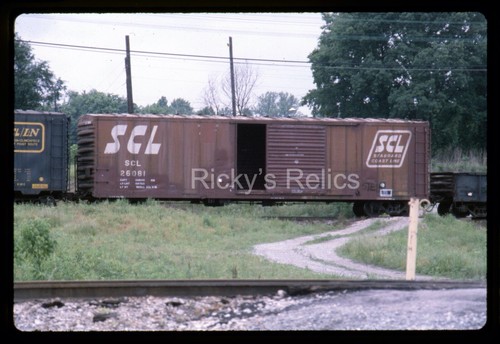 Original Slide SCL #26081 Boxcar Seaboard Coast Line Atlanta GA 1983 | eBay