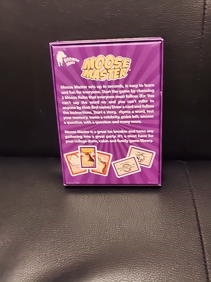 Moose Master Card Game Party Game, Boomer Games 2021 Complete | eBay