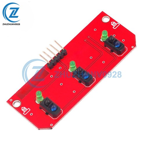 3-Ch Tracker Sensor Tracking Module /Robot Accessories/ Line Finding ...