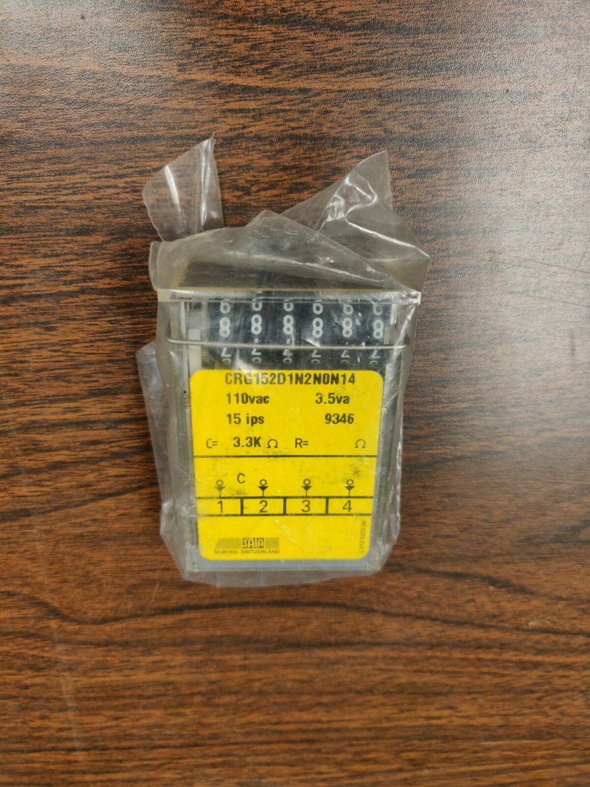 Saia Burgess CRG152D1N2N0N14 Totalizing Counter | eBay