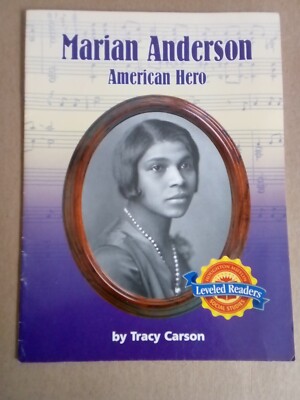 Marian Anderson American Hero By Tracy Carson | eBay