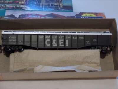 HO Athearn C&EI Chicago Illinois 50' Covered Gondola 82005 kit # 1614 ...