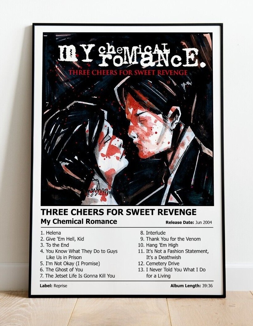 My Chemical Romance Three Cheers For Sweet Revenge Album Cover Nick