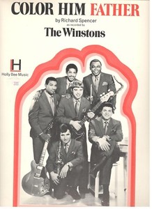 THE WINSTONS "COLOR HIM FATHER" SHEET MUSIC-PIANO/VOCAL/GUITAR-1969-NEW ...