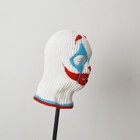 Knit joker clown balaclava hat women men Custom crochet creepy outfit ...