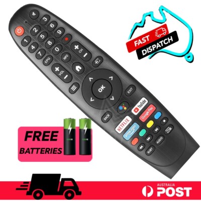 Smart Tech TV Remote Control for 43" 50" 55" 65" 75" V3 4K Ultra HD ...