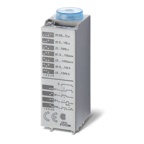 Finder FIN 850400240000 REL TEMPORIZZATO MULTIFUNZIONE 4CO PLUG-I ...