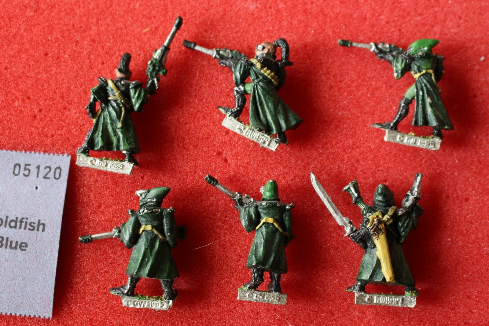 Games Workshop Warhammer 40k Eldar Rangers Scouts Squad x6 Metal 2nd ...
