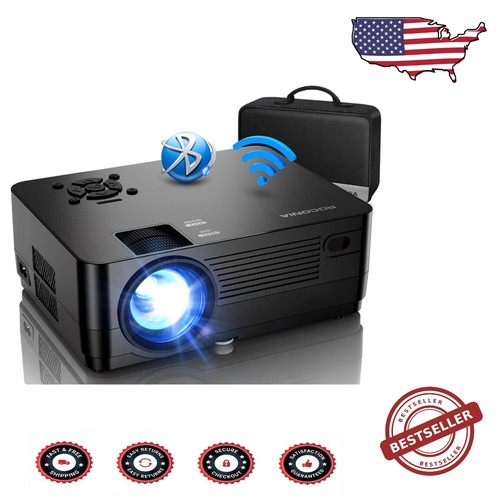 Versatile 720P Projector with Wireless Screen Mirroring & Easy Setup ...
