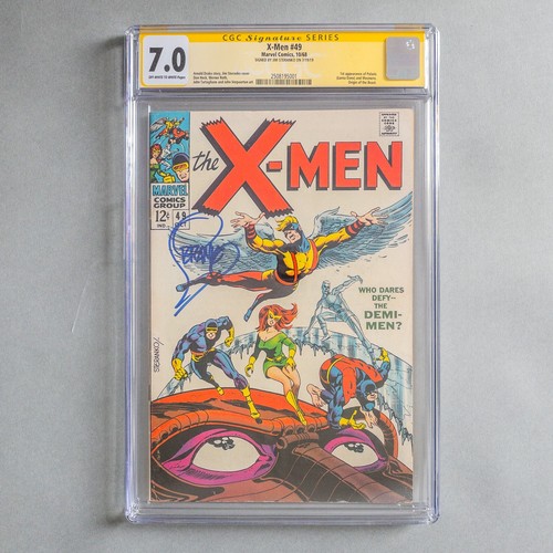 Vintage X-men Autographed By Jim Steranko Graded 7.0 CGC | eBay