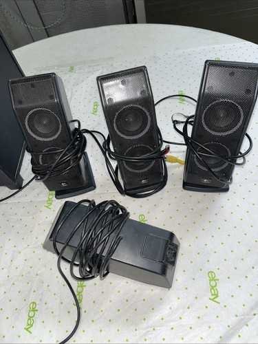 Logitech X-540 5.1 Surround Sound Speaker System with Subwoofer | eBay