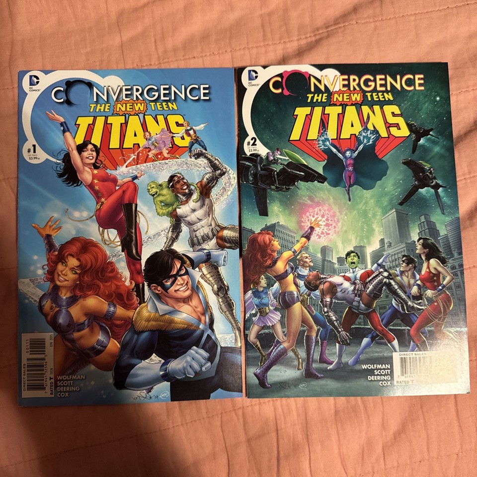 Dc Comics Convergence. The New Teen Titans, Batman And Robin, The ...