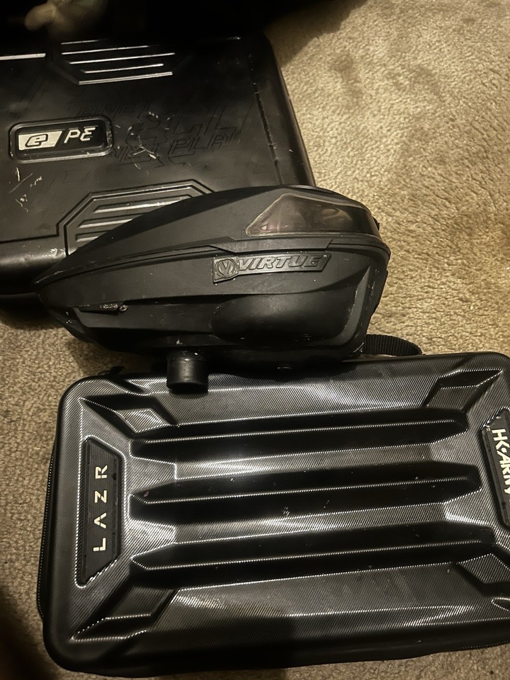 Planet Eclipse Gtek 170R Tournament Paintball Marker Black/Blue, Barrel ...