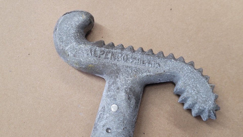 ALPENCO SAF-T-GUIDER Crane Load Push Pull Hook Wood Handle Tool | eBay