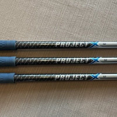 Project X PXi 5.5 Wedge Flex Shaft Pulls w/Grips & Hozels PW AW SW 1/2 ...