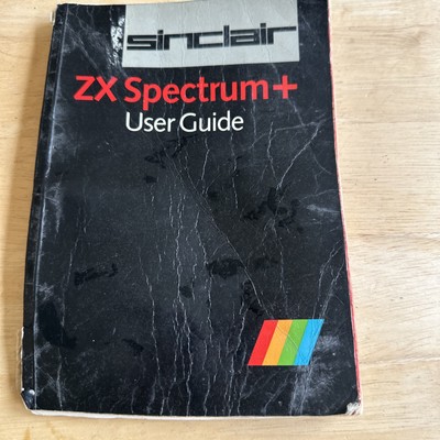 ZX Spectrum + User Guide Manual Plus Sinclair ZX Spectrum U5 | eBay