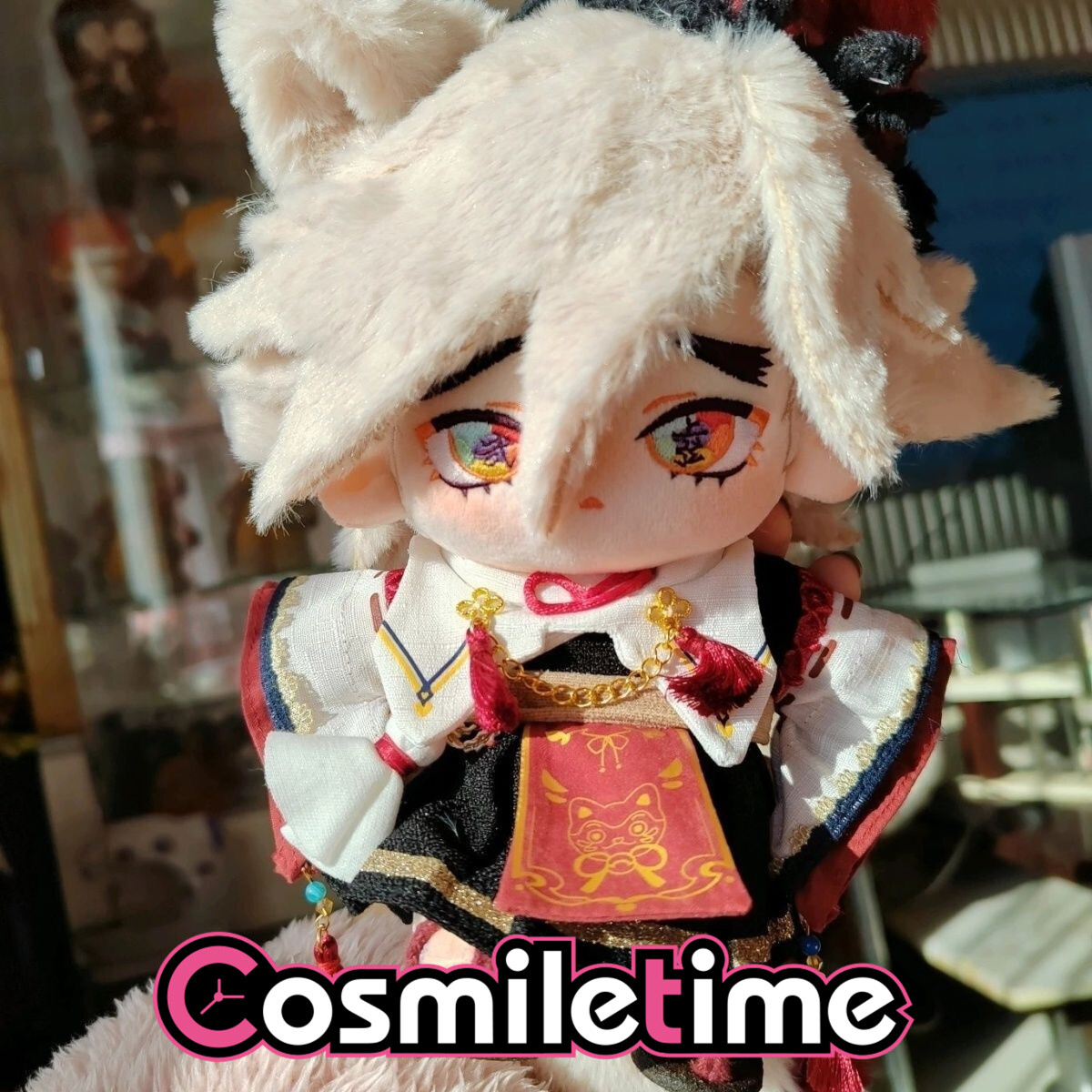 Stocked Demon Slayer Douma 20cm Plush Doll Stuffed Dress up Toy Anime ...