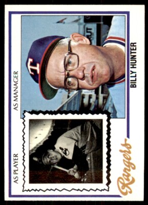 1978 Topps Billy Hunter (102) Baseball Cards #548 | eBay