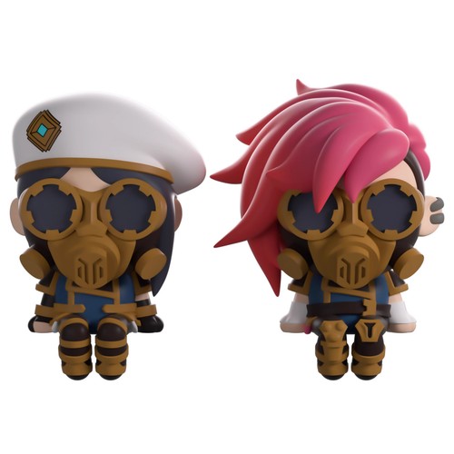 LoL Arcane：League of Legends Caitlyn Kiramman Vi Doll Figure Statue ...