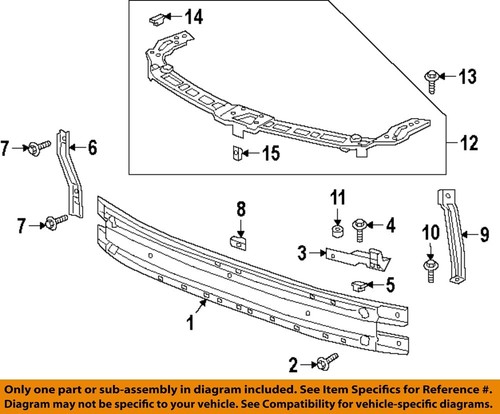 Chevrolet GM OEM Center Brace 84448432 | eBay