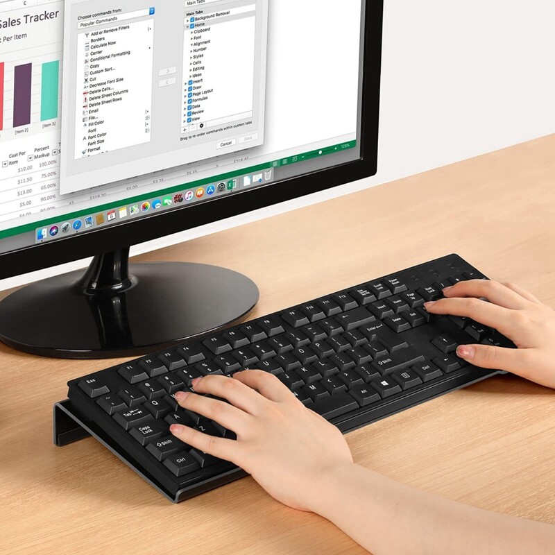 Desk Keyboard Lifter Stand for Desk, Keyboard Riser Tilt Lift G8B85853 ...