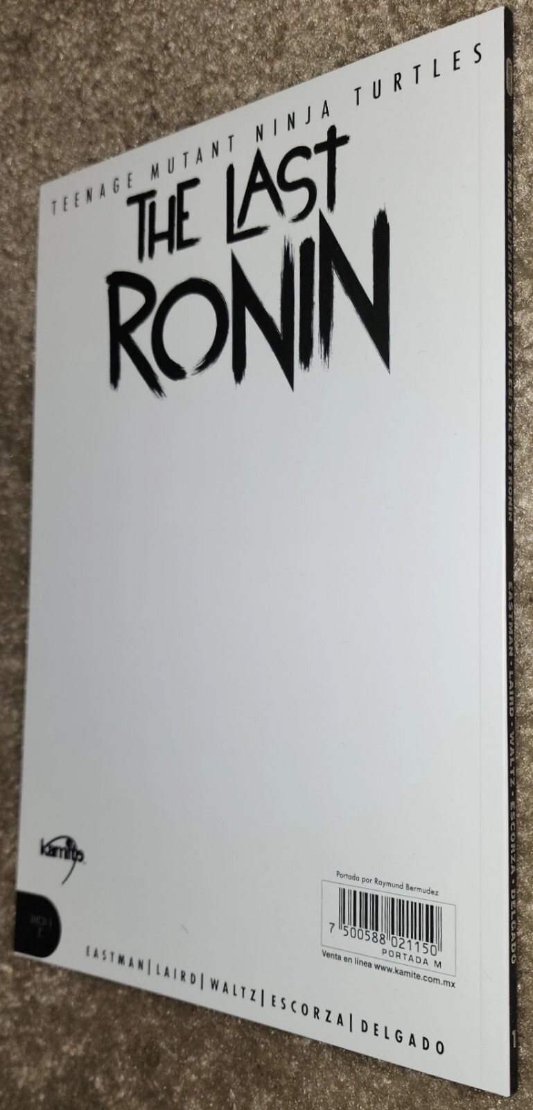 2023 TMNT Last Ronin 1 NM MX Raymond Bermudez Turtles Foil Variant LE ...