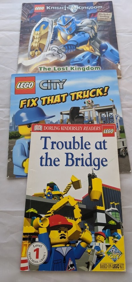 Lot 3 LEGO Easy Reader Children’s Picture Books DK Scholastic ...