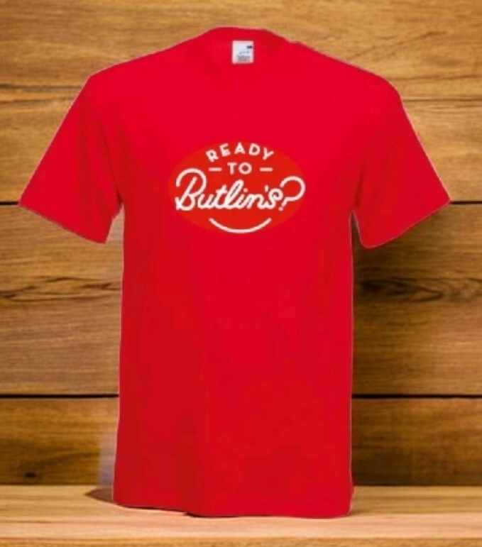 Ready To Butlins T shirt Adults/Children 1 year - 3XL | eBay