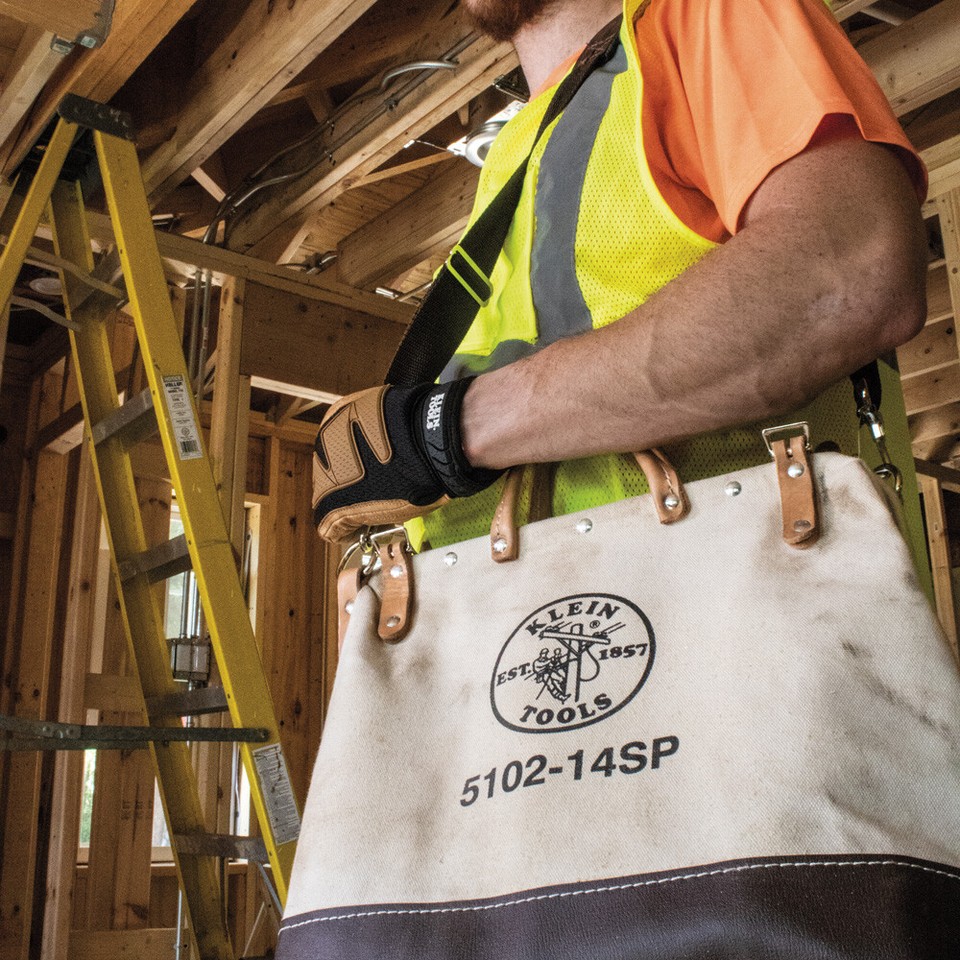 Klein Tools 5102-14SP Deluxe Canvas Tool Bag, 14-Inch | eBay