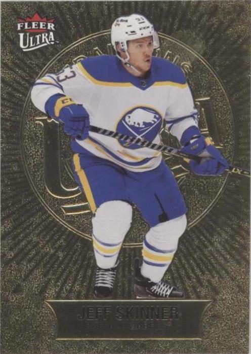 2021-22 Upper Deck Fleer Ultra - Medallions Jeff Skinner #M-3 Gold /200 ...