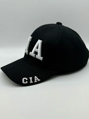 CIA Embroidered SnapBack Hat USA | eBay