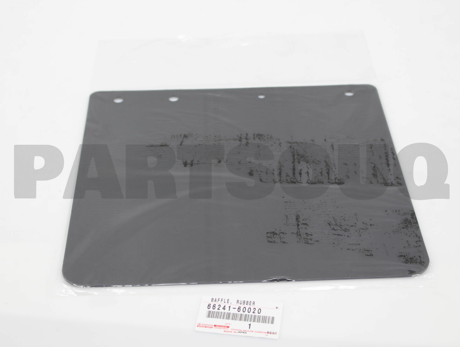 6624160020 Genuine Toyota MUDGUARD, REAR 66241-60020 | eBay