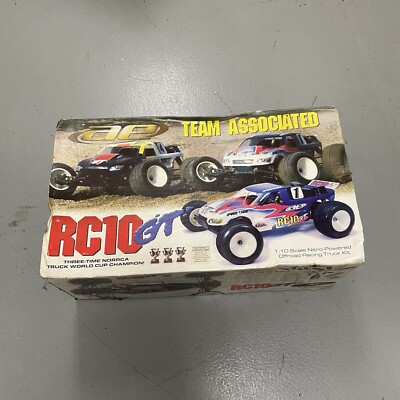 Vintage Team Associated RC10GT Nitro #7070 Kit RC10 GT - BOX ONLY | eBay