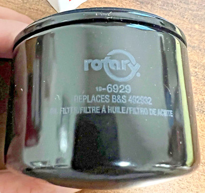 Rotary Part #19-6929 High Torque Oil Filter Replaces B&S 492932 | eBay
