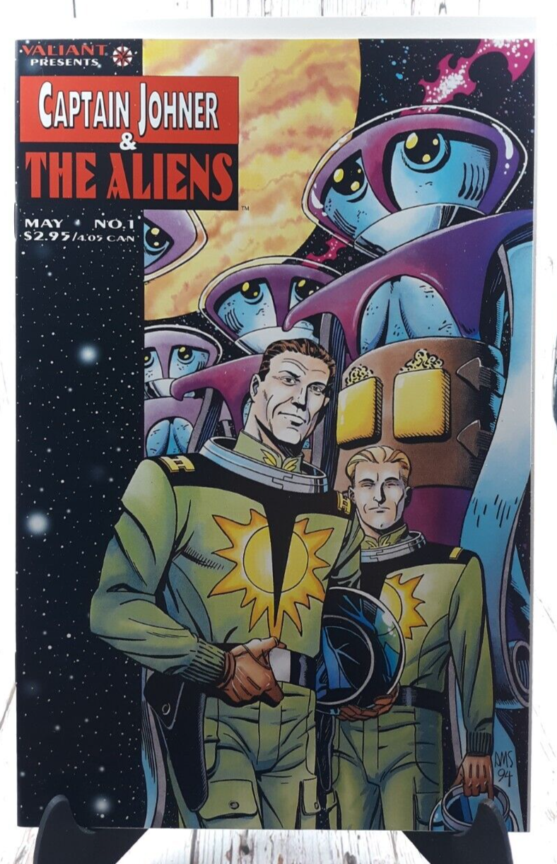 CAPTAIN JOHNER & THE ALIENS #1 Valiant Comics 1995 | eBay