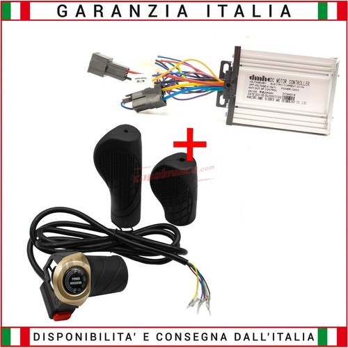 Kit Centralina + Acceleratore per Monopattino Elettrico 48V 1600W ...