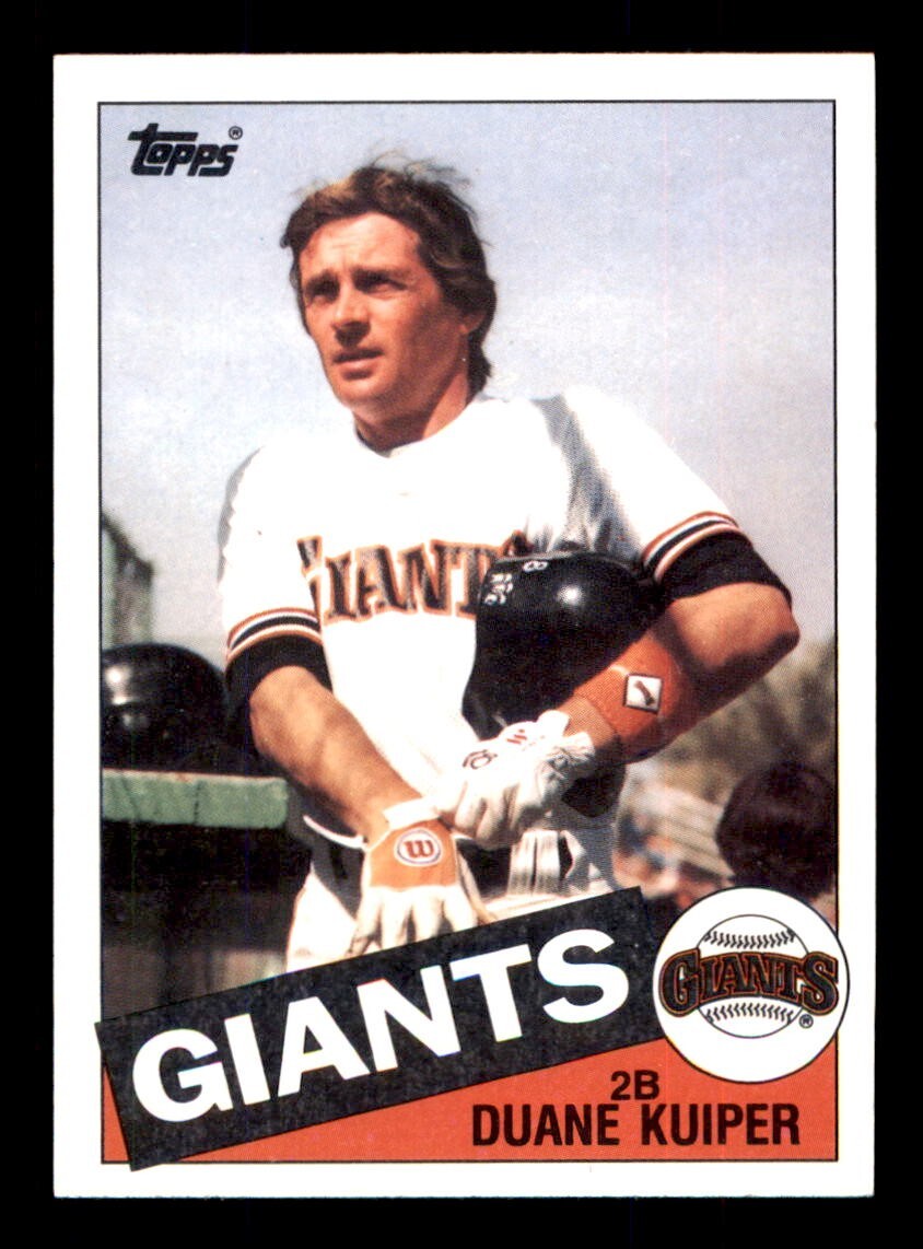 1985 Topps Baseball #22 Duane Kuiper NM or Better *bb1 | eBay